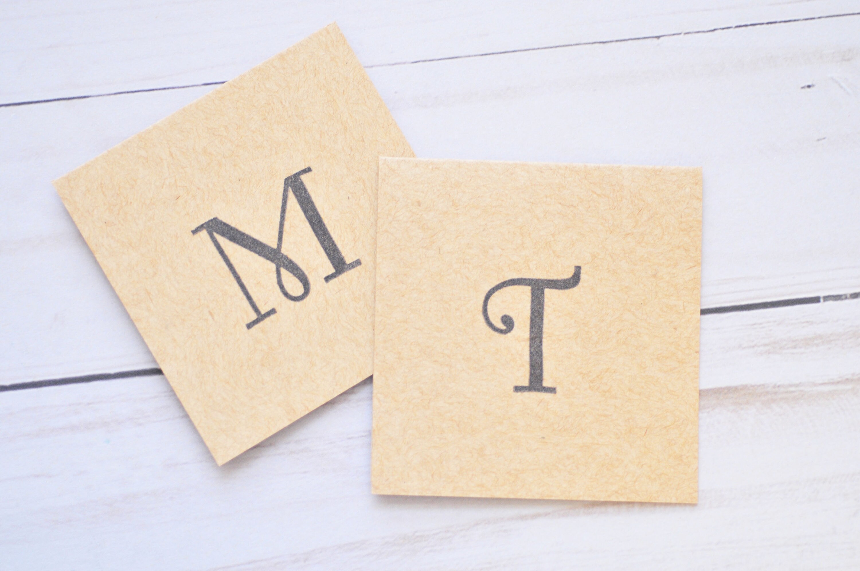 Letter Mini Cards // Blank Cards // Enclosure Cards // Love | Etsy