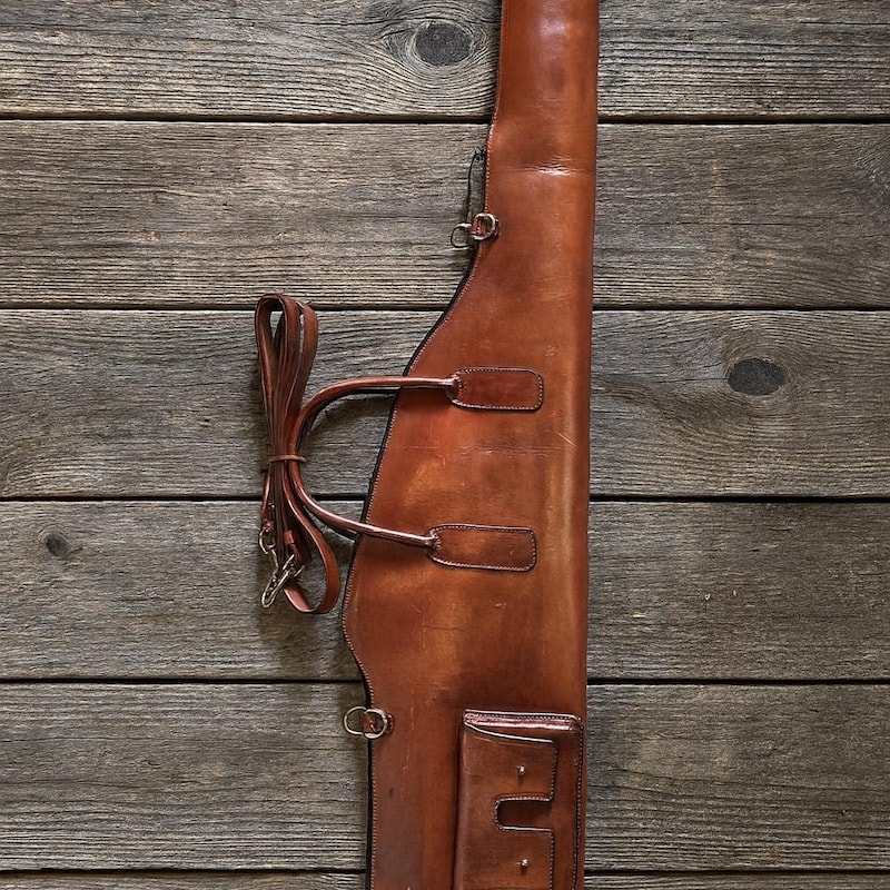 Leather Rifle Case - Etsy