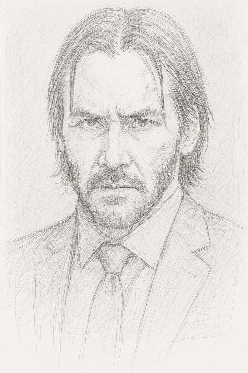 LEGENDS - JOHN WICK - Keanu Reeves - Etsy