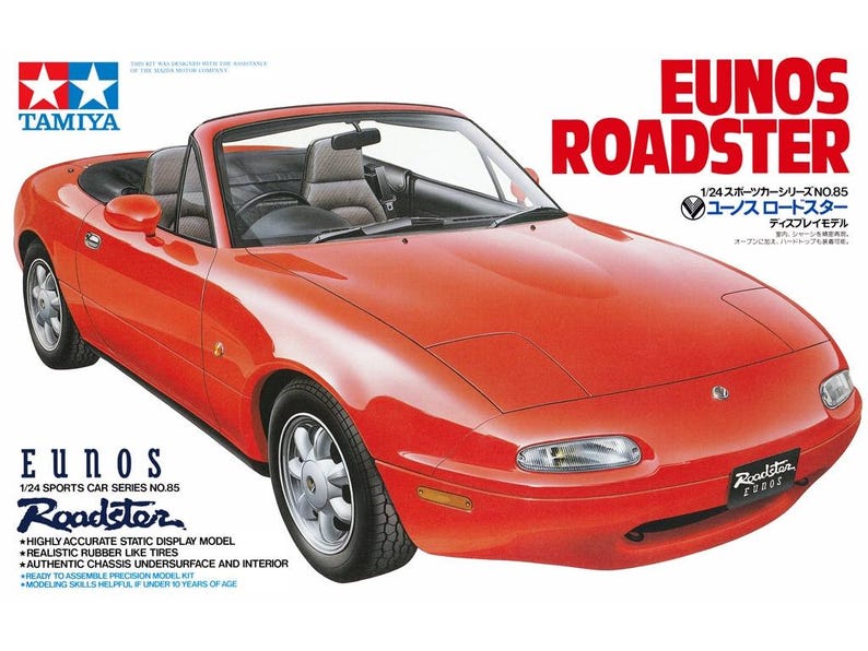 1/24 Mazda MX-5 Miata Jdm Widebody Kit for TAMIYA 24085 RC , Resin Car ...