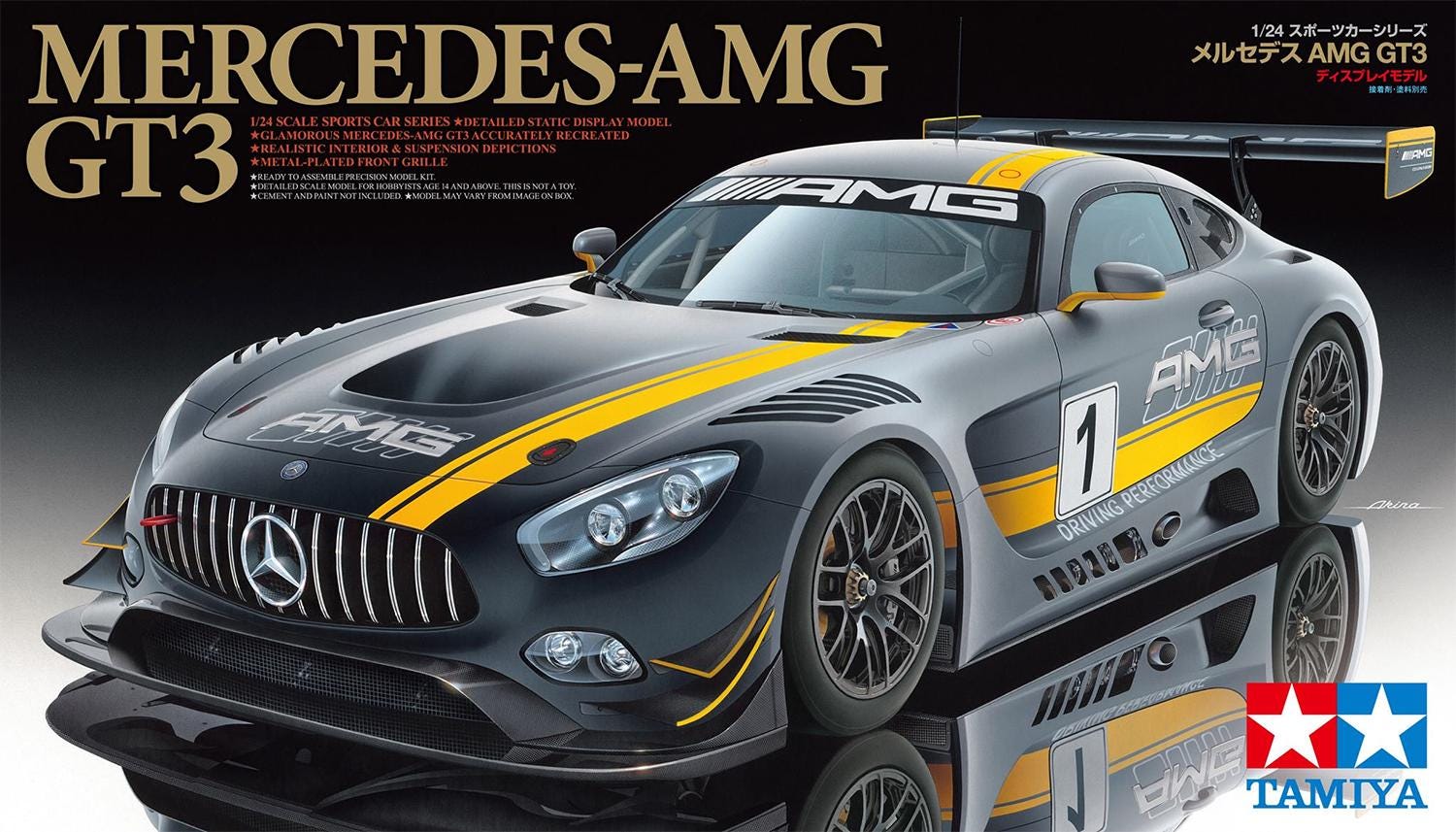 1/24 Mercedes-benz AMG GT3 Body Kit, for TAMIYA 24345 , Resin Car Model ...