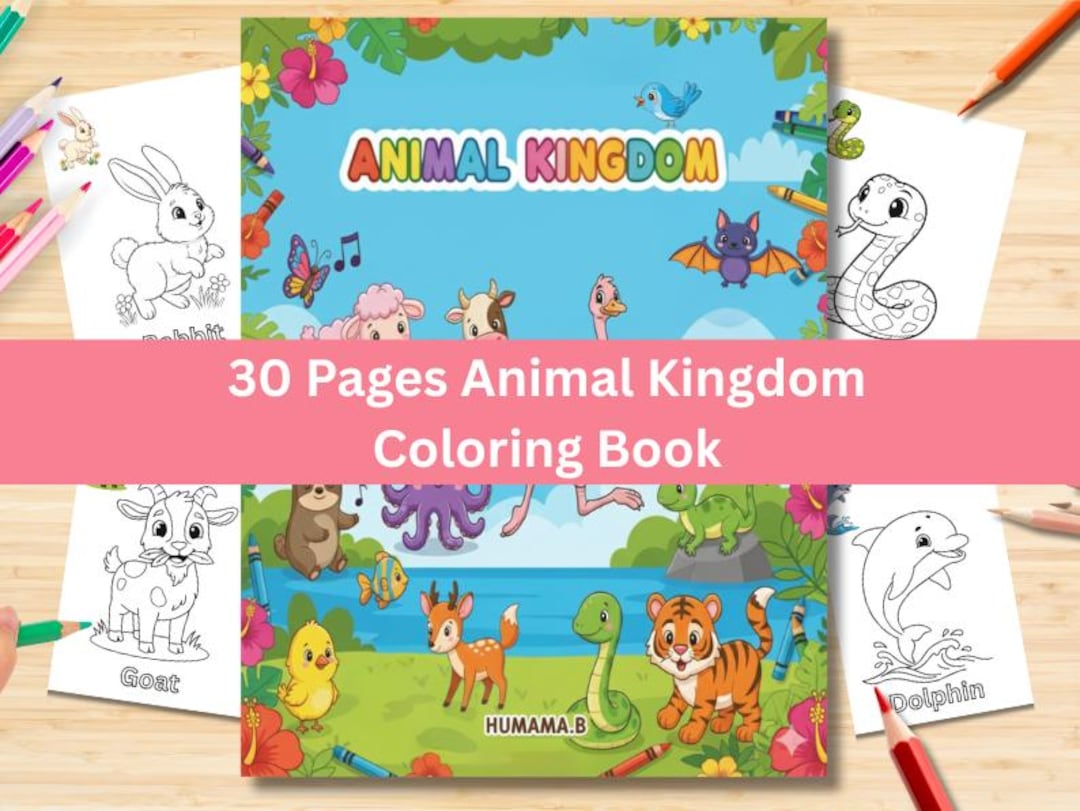 Animal Coloring Page | Kids Coloring Pages | Preschool Activity ...