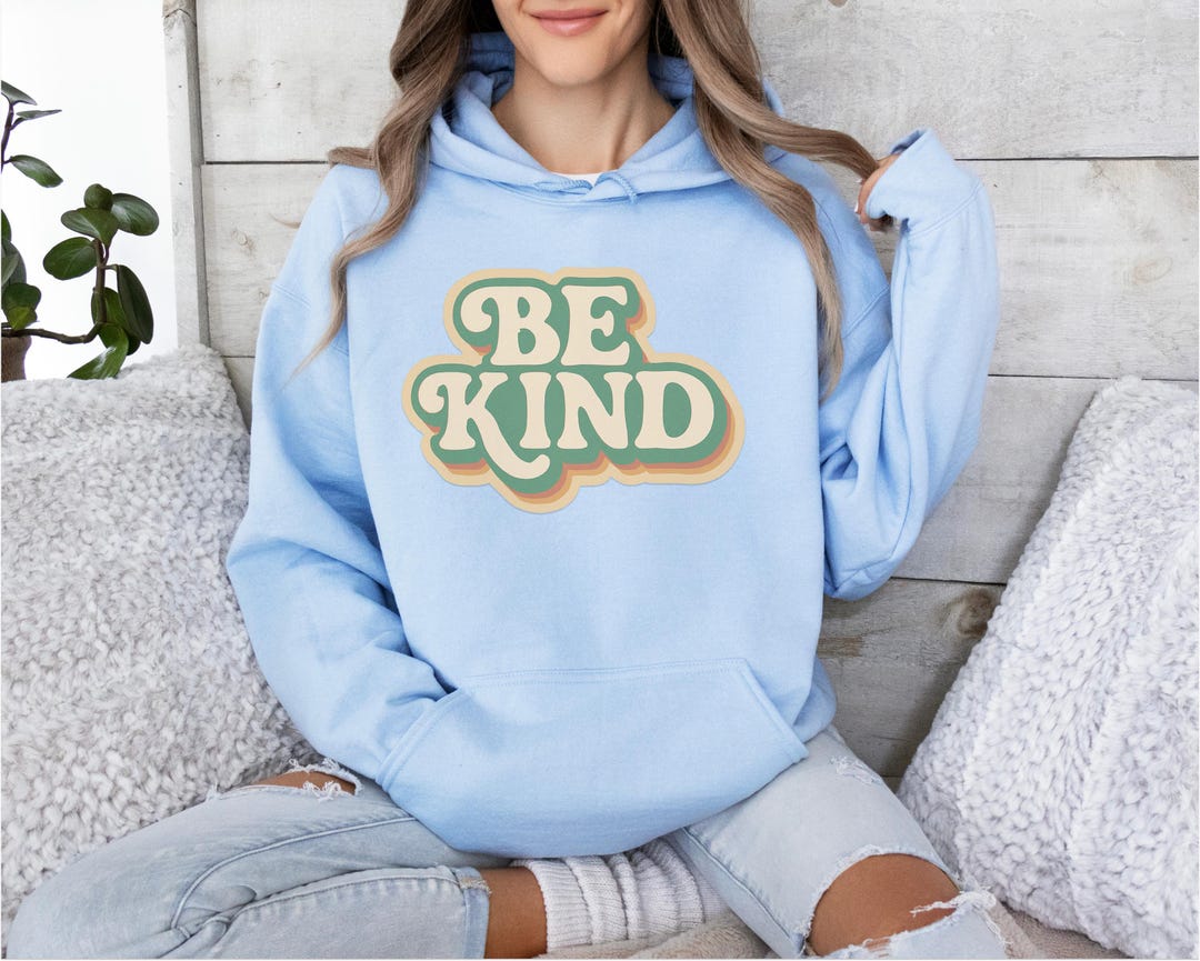 Be Kind Shirt Retro 70s Groovy Tee, Positive Kindness Quote T-shirt ...