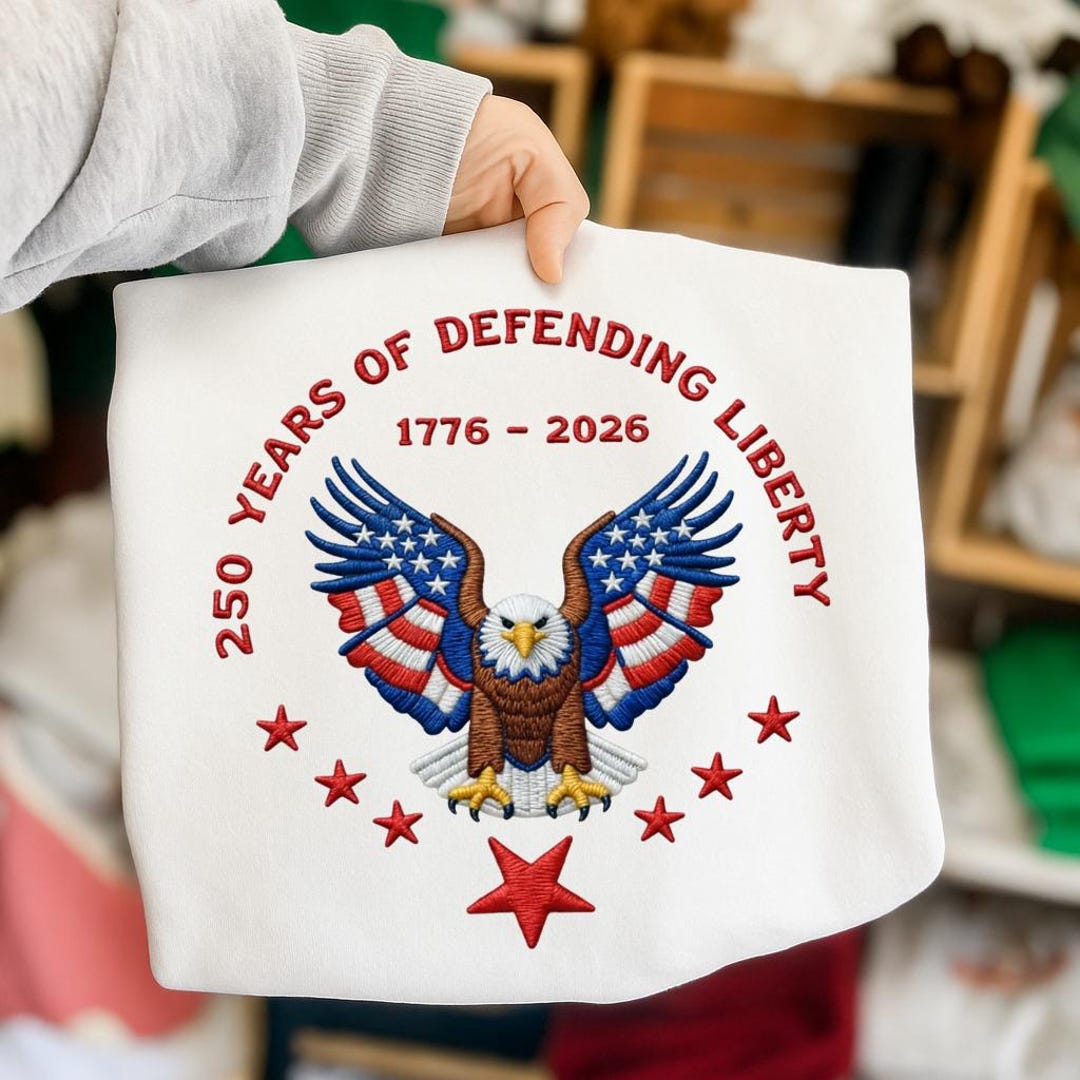 250 Years of Defending Liberty, 1776 2026 Patriotic Eagle USA Freedom ...