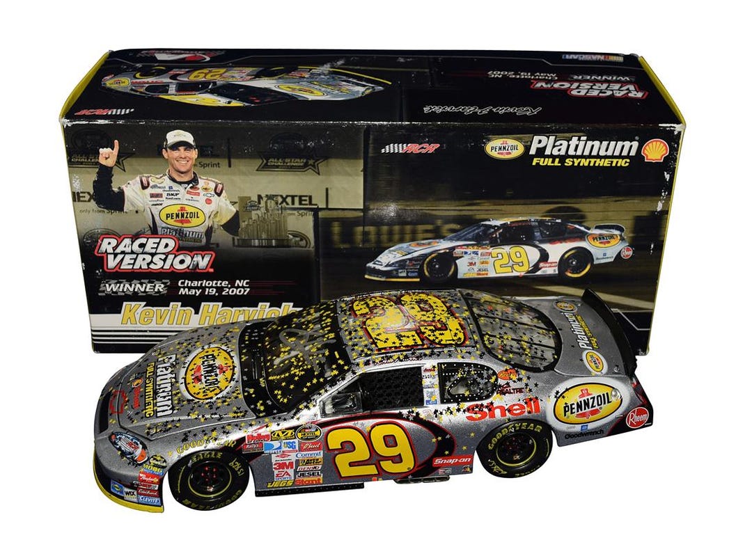 Autographed 2007 Kevin Harvick #29 Pennzoil Platinum All-star Charlotte ...