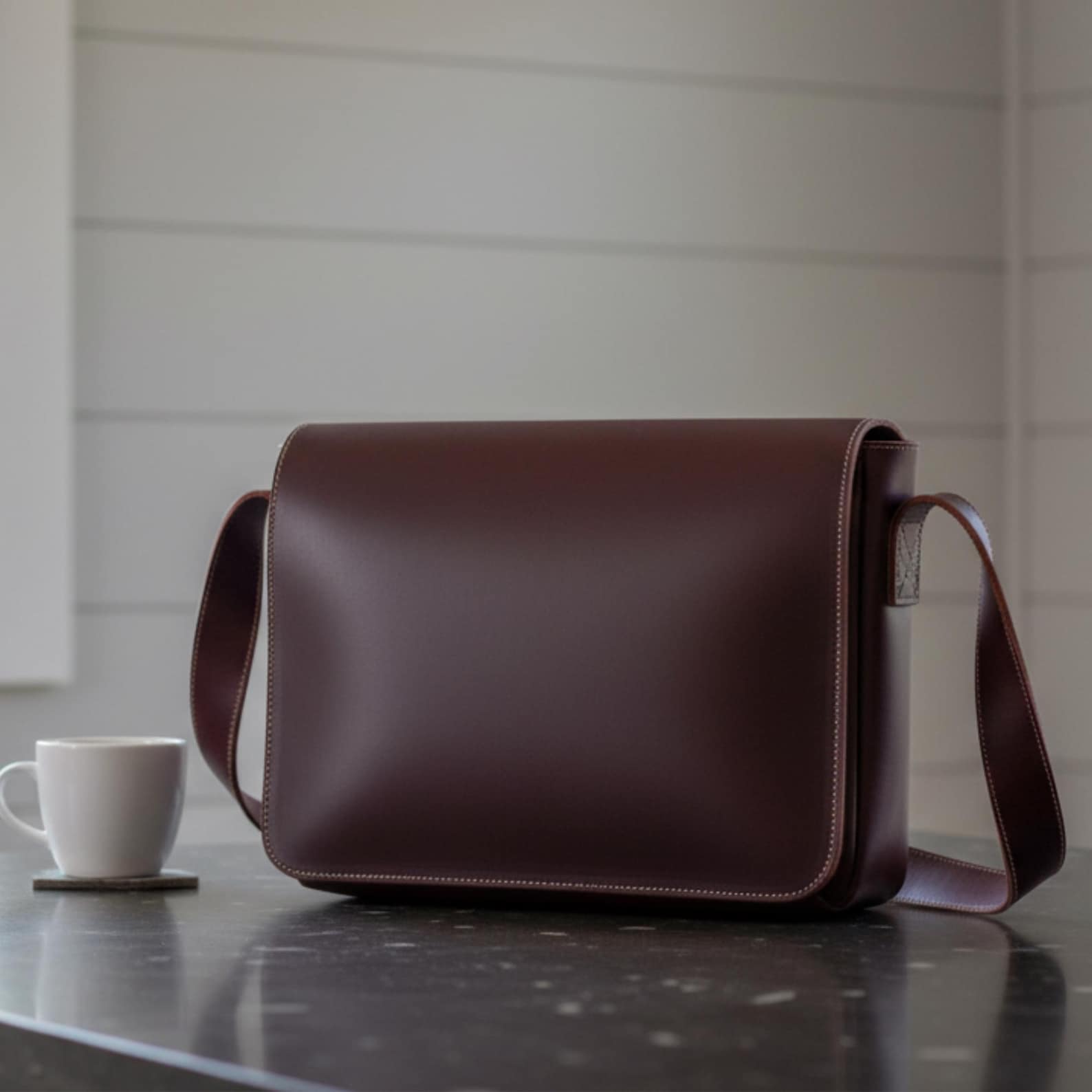Leather Messenger Bag Sewing Pattern | PDF Crossbody Bag Pattern With ...