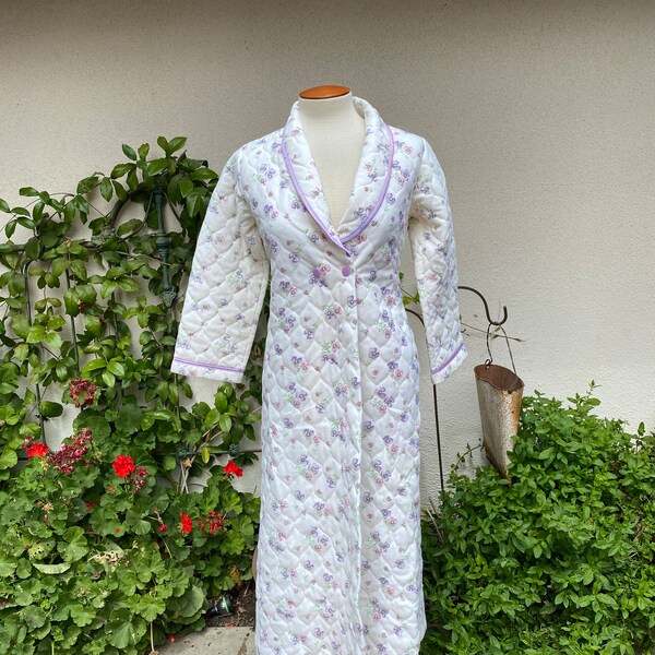 Quilted Housecoat - Etsy