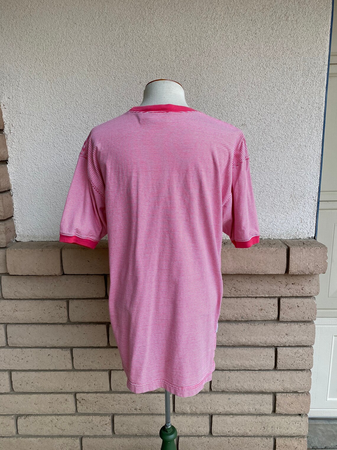 Vintage Looney Tunes Ringer Shirt Pink Striped Sylvester - Etsy