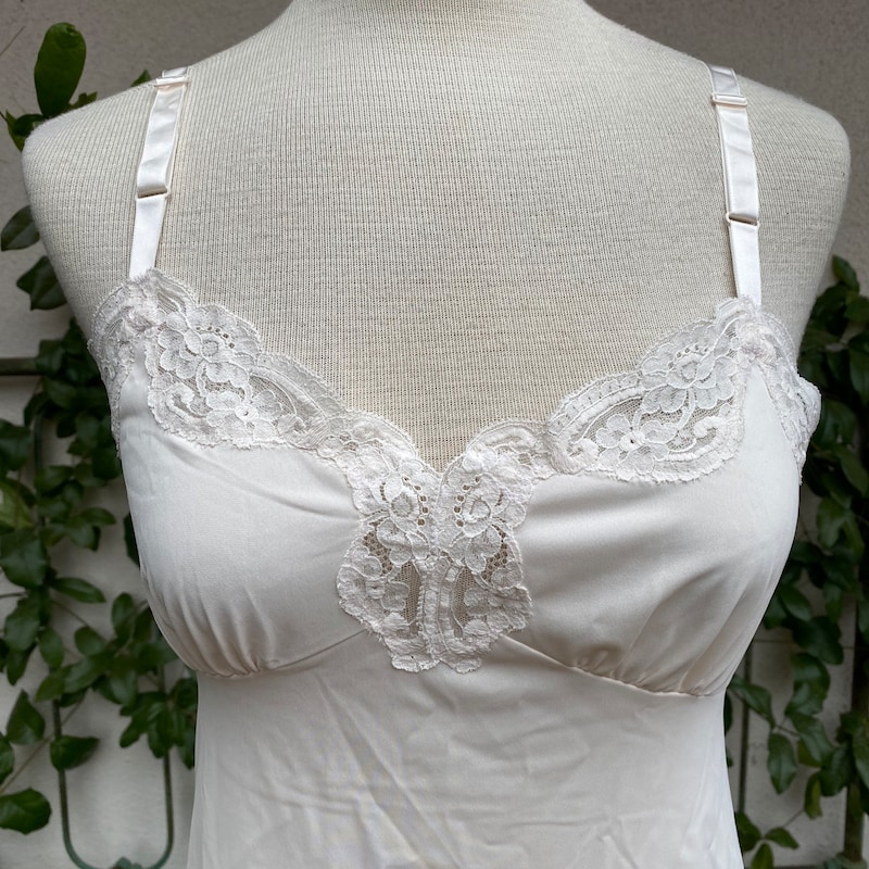 Lace Slip Dress Etsy