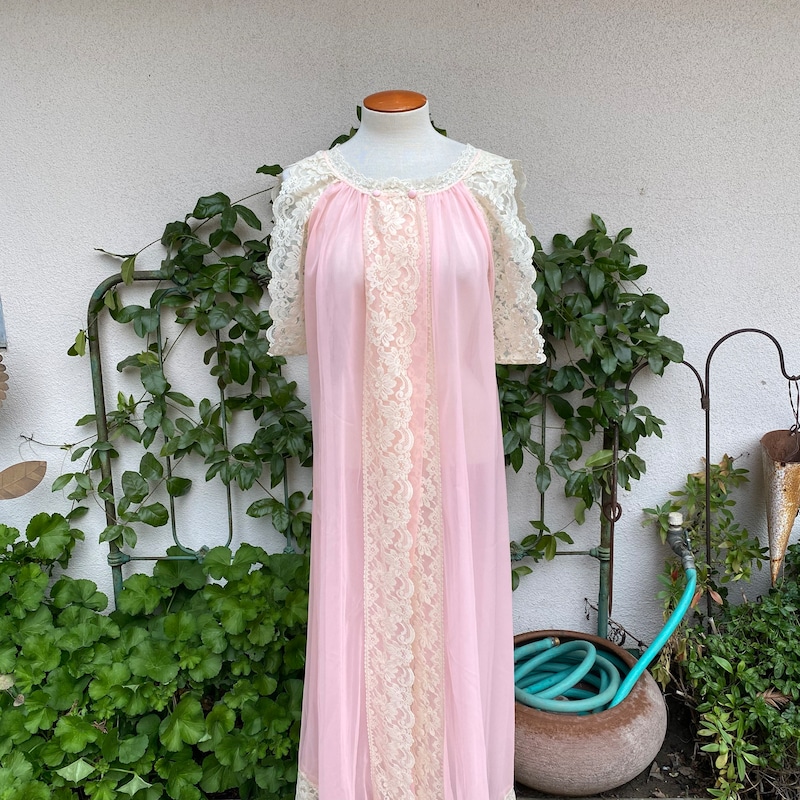 Open Front Nightgown - Etsy