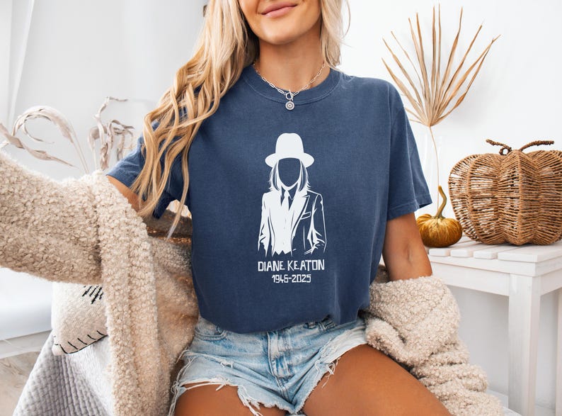 Diane Keaton SVG: Hollywood Icon Graphic Design (cricut & Silhouette ...