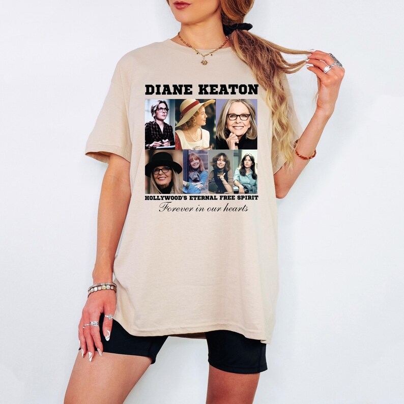 Diane Keaton SVG, Hollywood Icon Graphic Design, Retro Actress Cutting ...
