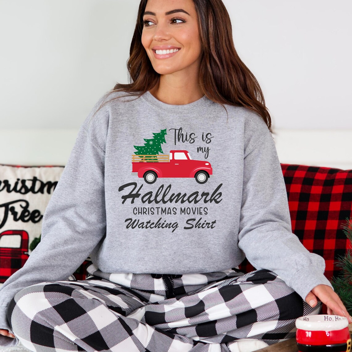 Hallmark Christmas Movie Shirt, Family Matching Holiday Shirt, Cozy ...