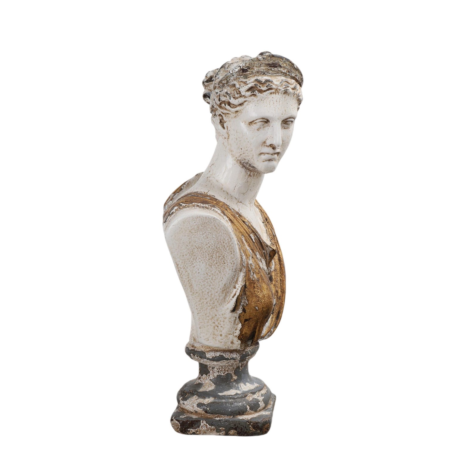 Vintage Roman Bust Sculpture - Etsy