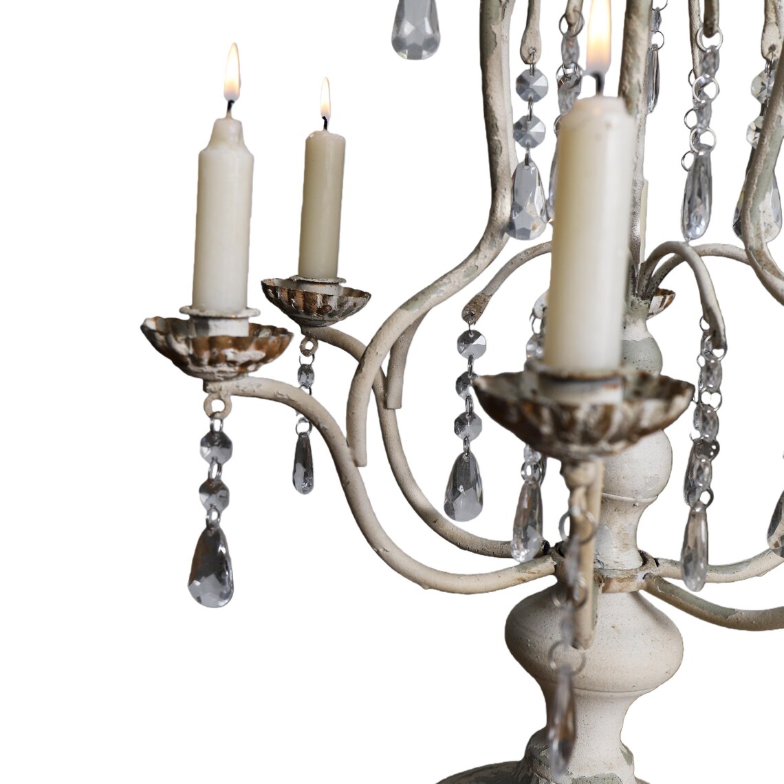 French Vintage Candlestick Table Decoration - Etsy