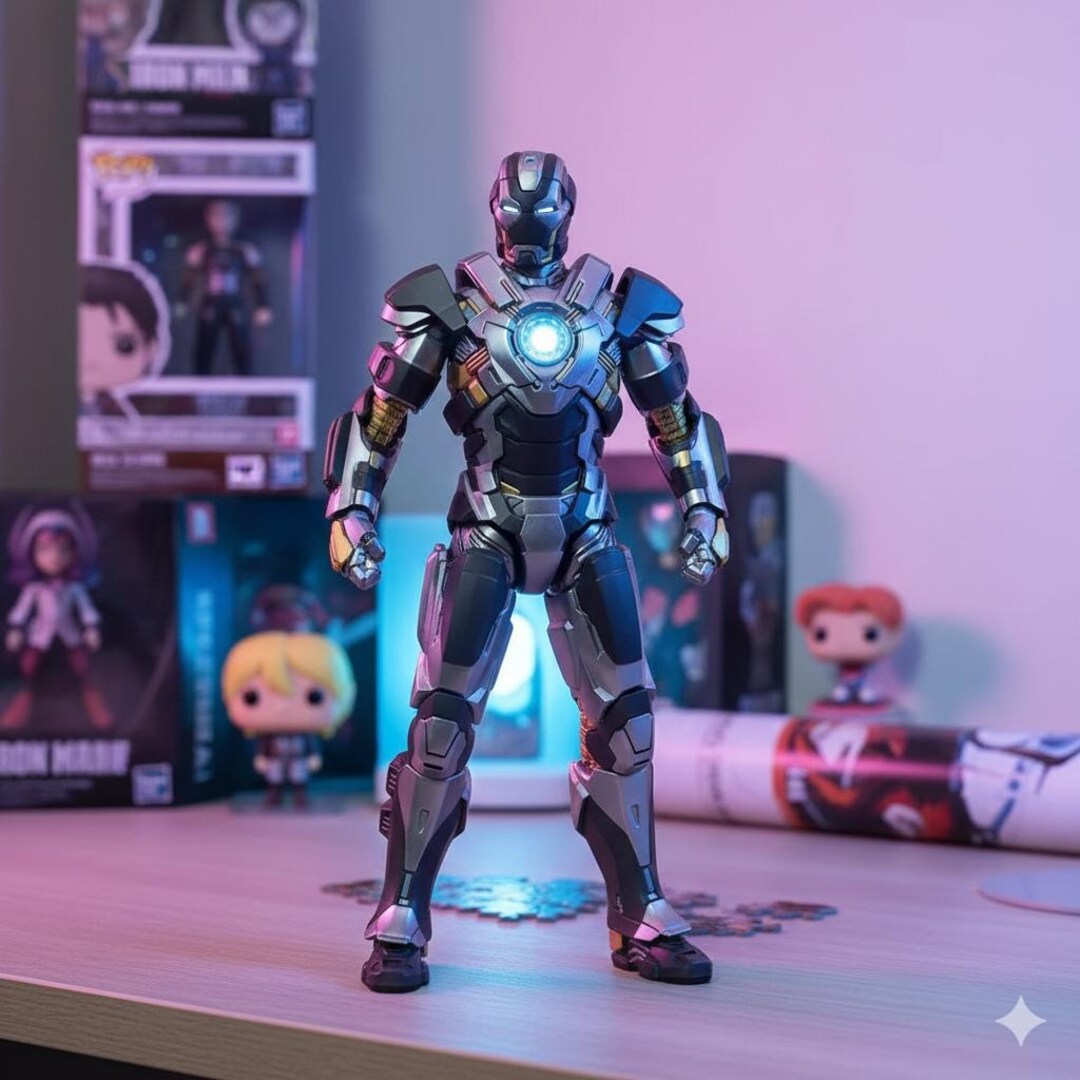 Marvel Avengers Iron Man Mark 24 XXIV MK24 Ironman Toy Action Figure ...