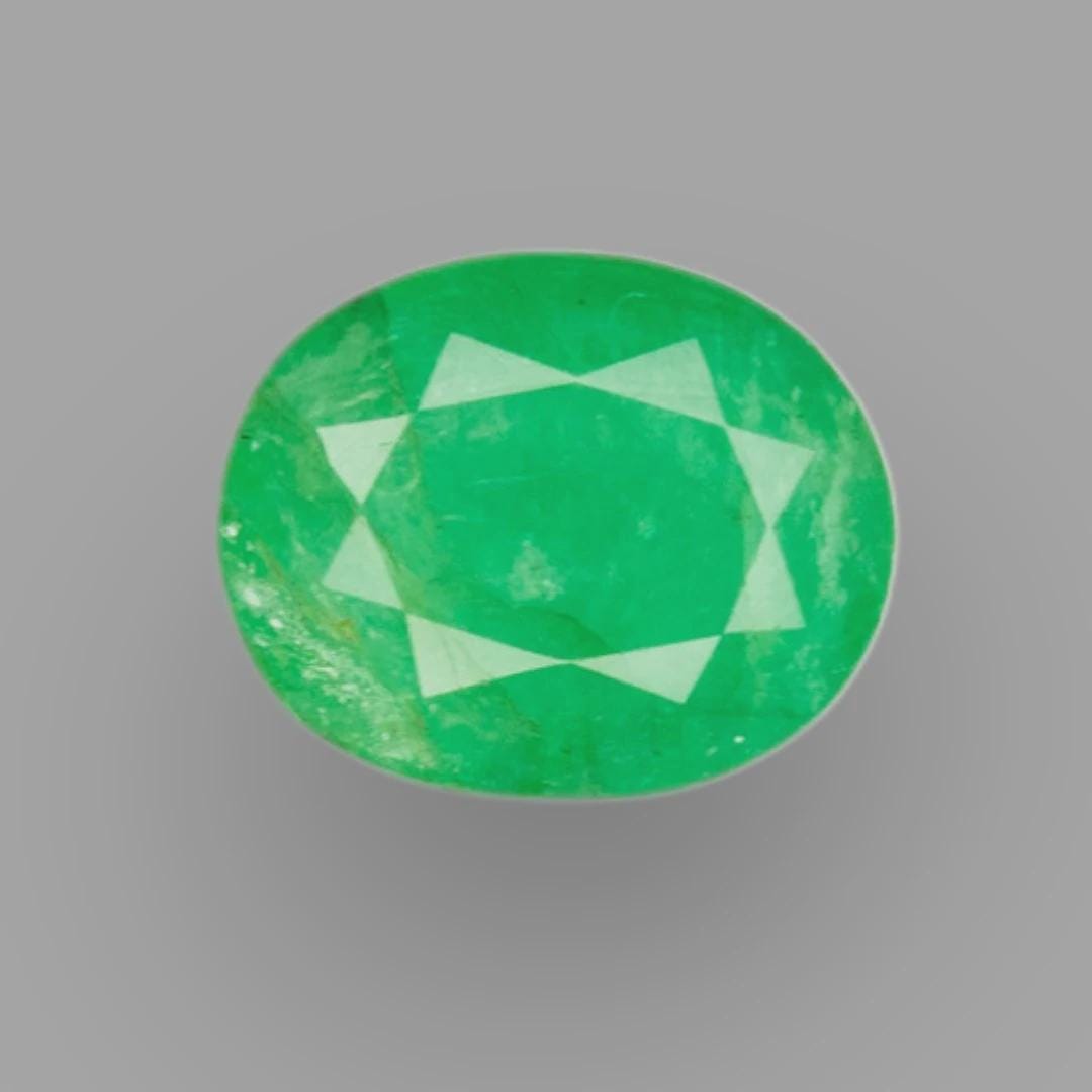 Natural Emerald Oval Mixed Cut - 8.89 Carats - Etsy