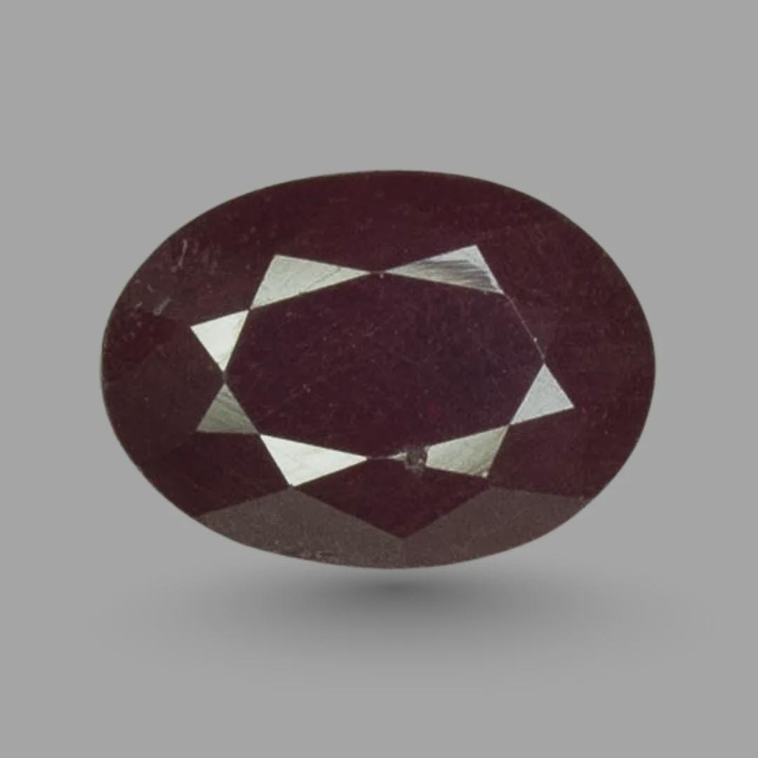 Treated Ruby Oval Mixed Cut - 9.94 Carats - Etsy