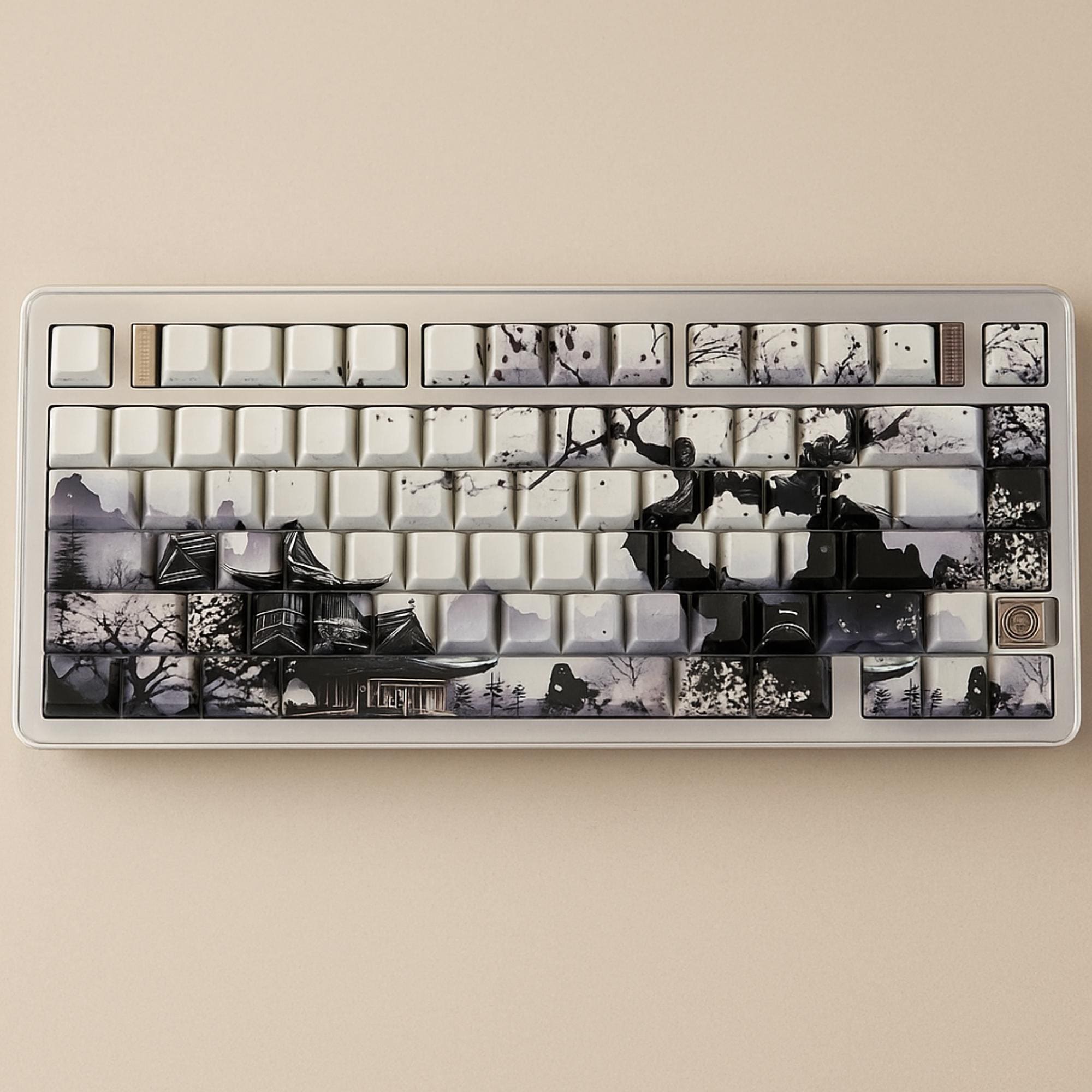 Custom Ceramic Keycap Set PBT Material Cute Valorant Keycaps Retro ...