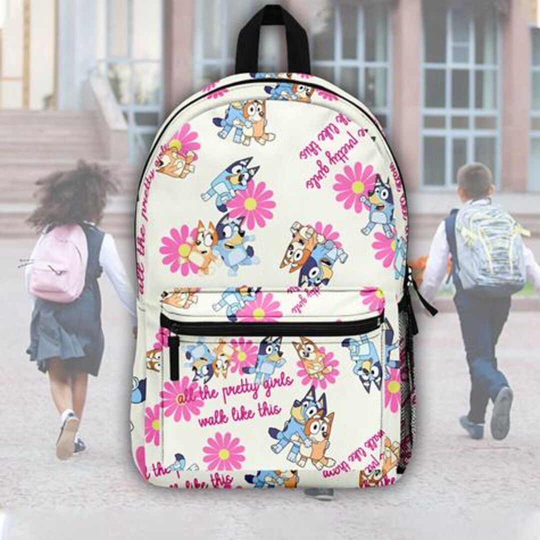 Bluey Backpack, Bluey Heeler Bag, Bluey and Bingo Backpack, Bluey ...