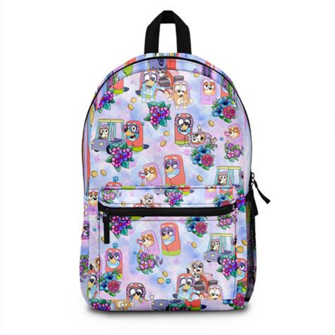 Bluey and Bingo Grannies Backpack, Janet and Rita Driving School Nice ...