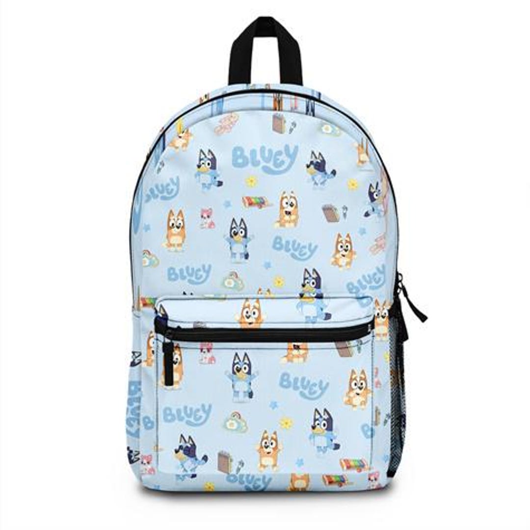Bluey and Bingo Backpack, Bluey Preschool Backpack, Family Bluey Dog ...