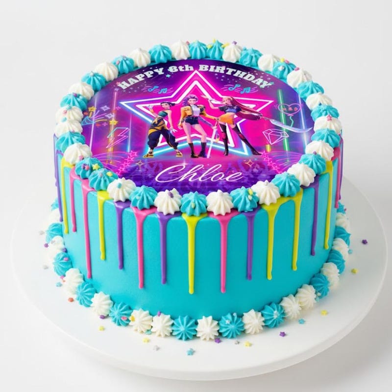 Edible Image Demon Hunters - Etsy