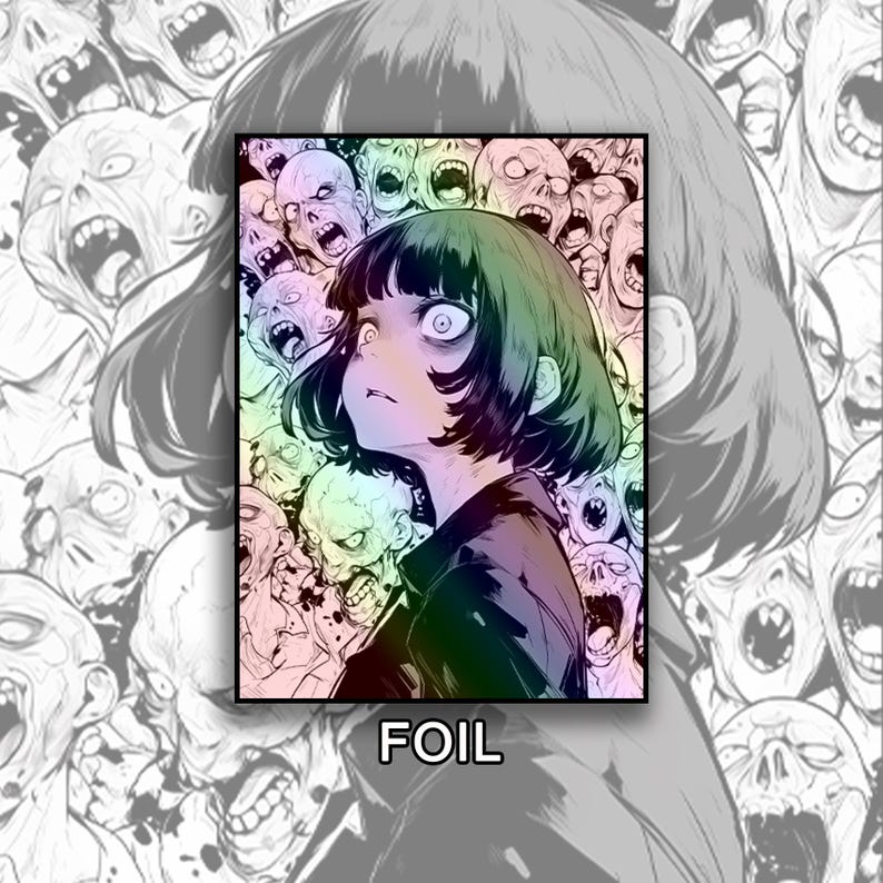 Anime Rotting Undead | MTG/TCG Card Sleeves | Matte/foil - Etsy