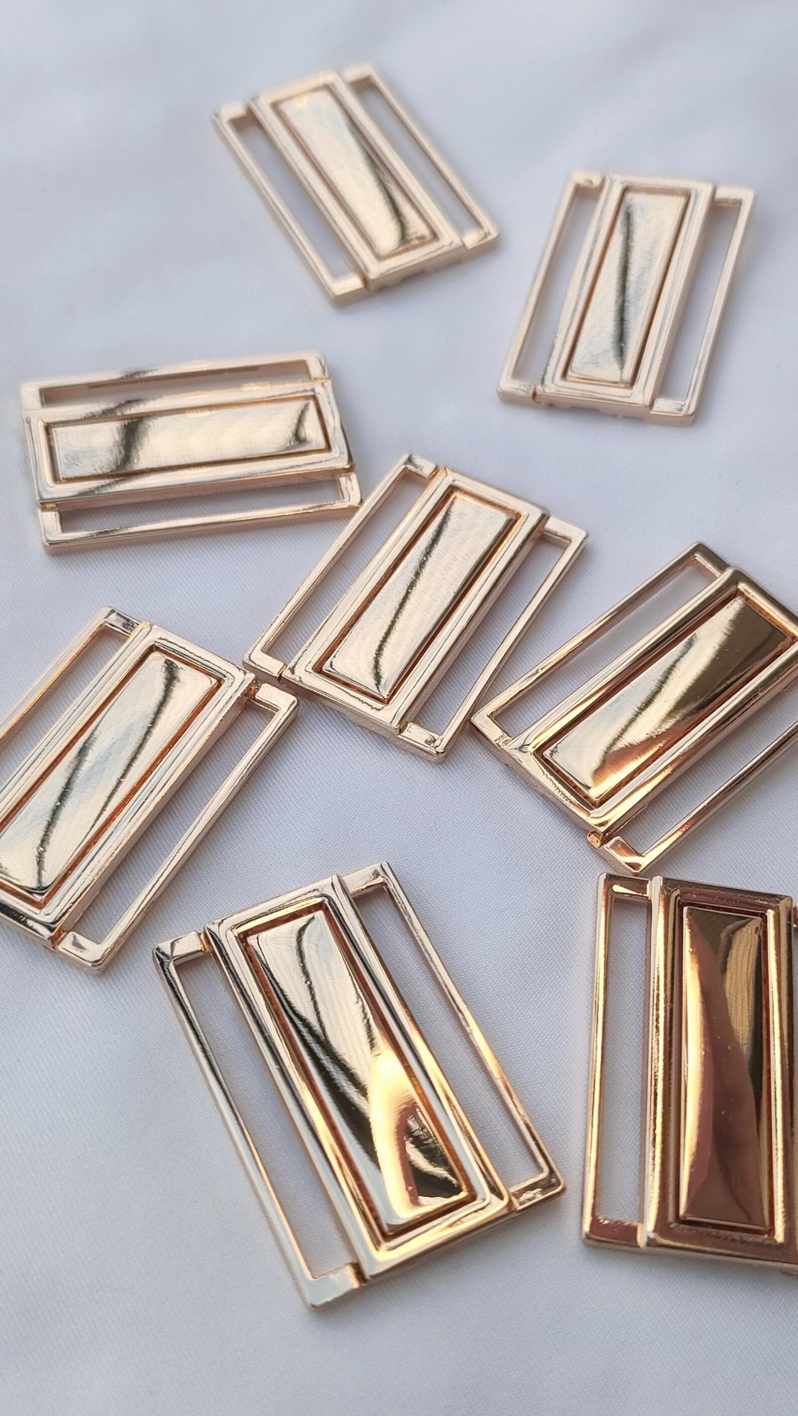 30mm (1 3/16") Gold Bra or Bikini Clasp - Ideal for Bra Making and ...