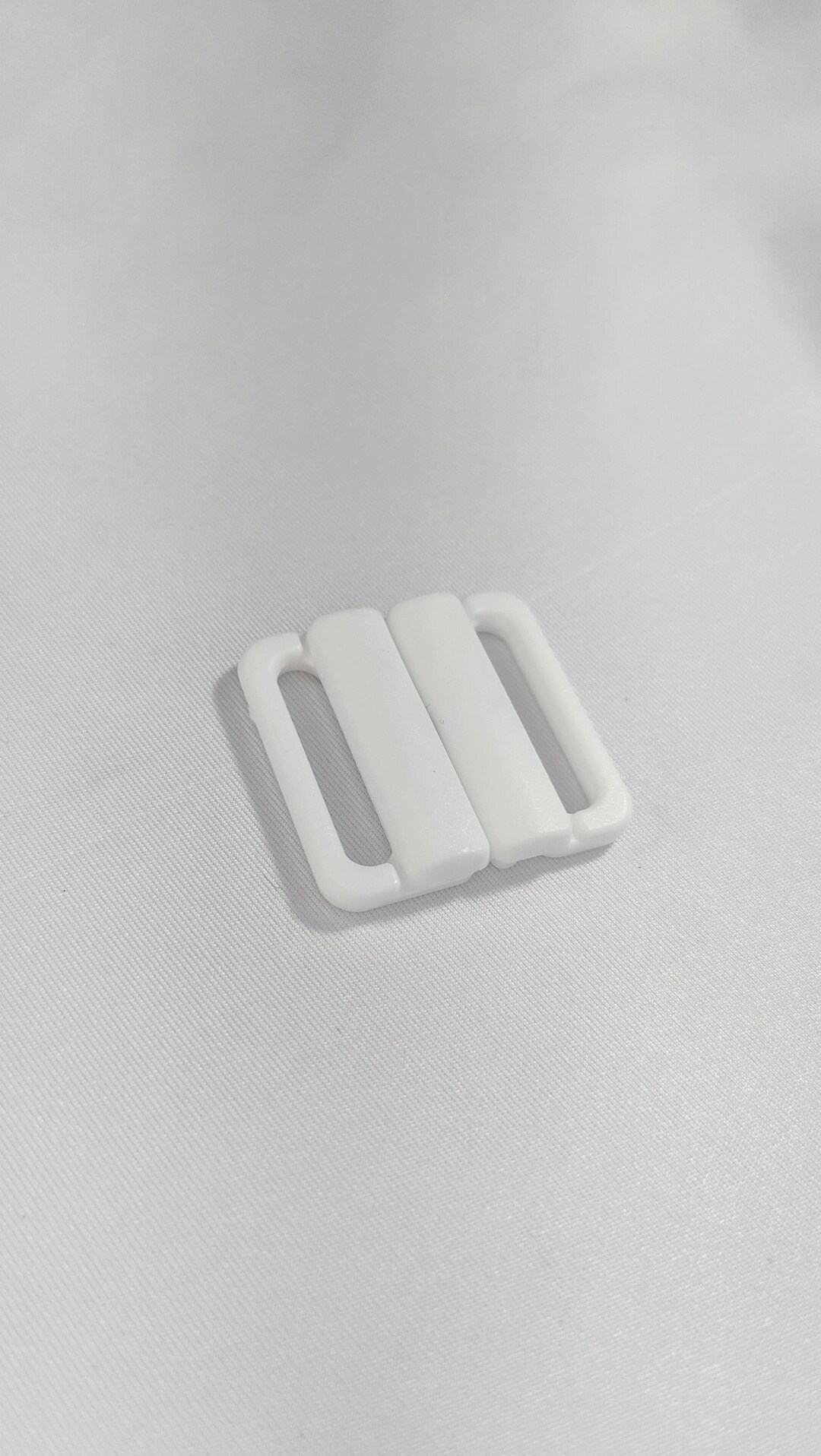 20mm (3/4") White Bikini Clasp - Sustainably Sourced Deadstock Ideal ...