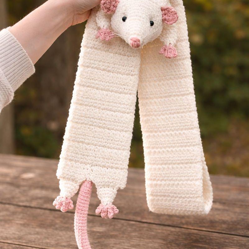 Rat Knit Crochet Pattern - Etsy