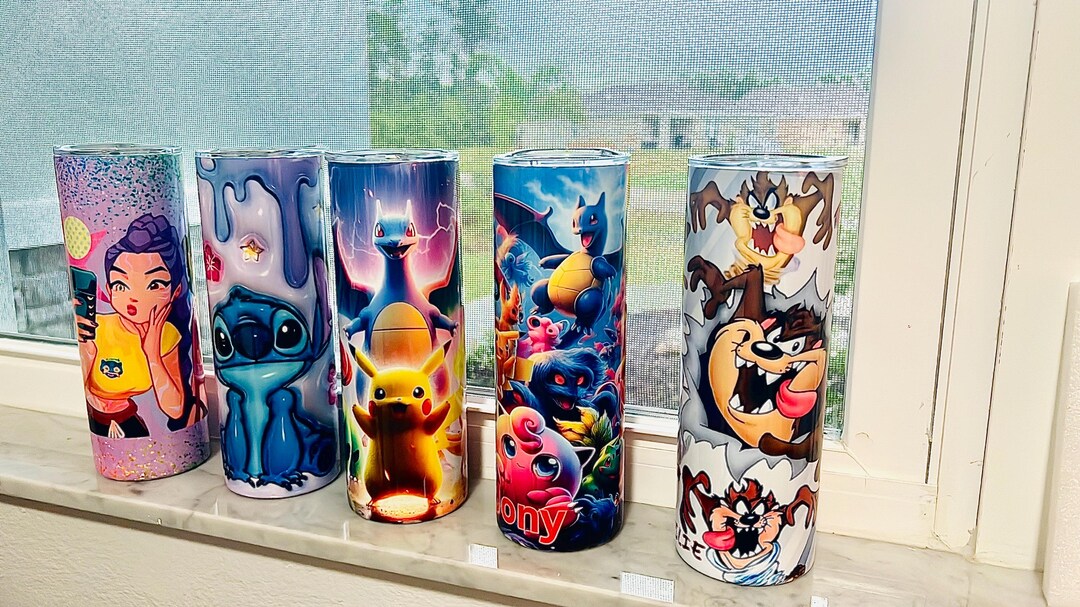 Personalized Sublimated Tumbler – Custom Made 20oz Stainless Steel Cup ...