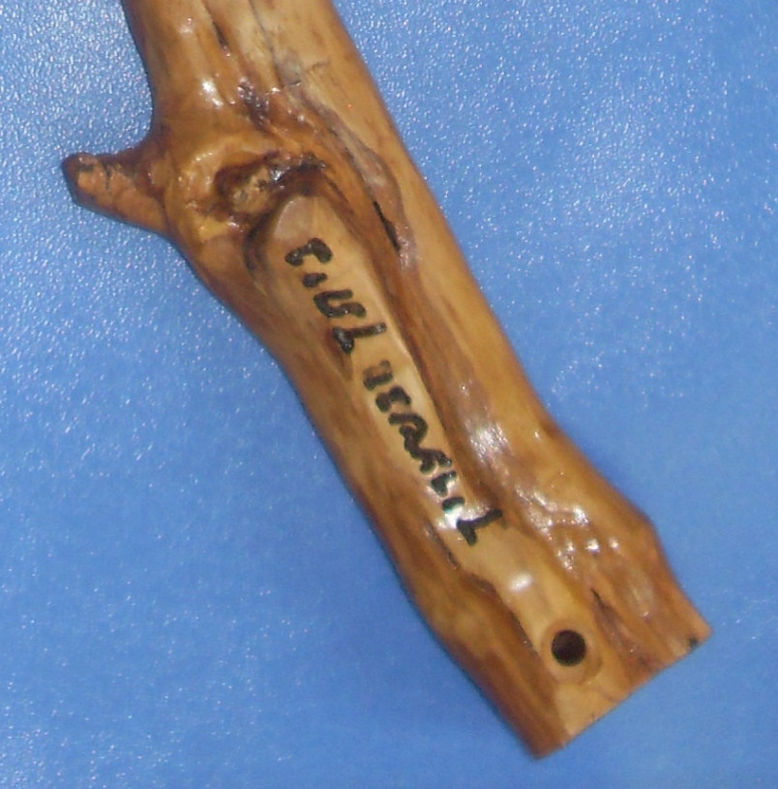 Israeli Handmade Judaica Art Olive Wood Mezuzah Case M030 - Etsy