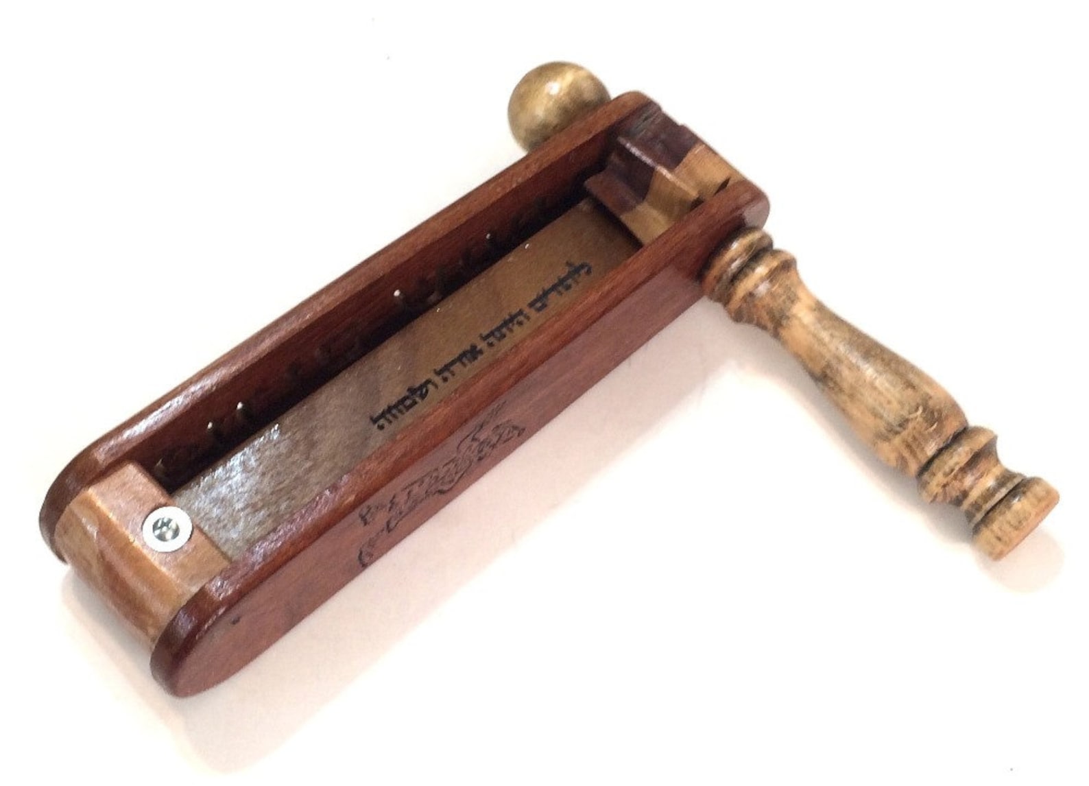 Large Wooden Grogger, Traditional Purim Noisemaker - Etsy