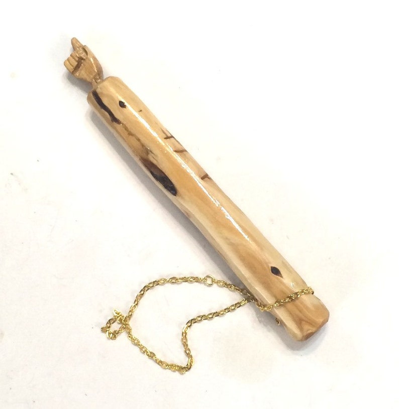 Bar Mitzvah Gift, Cypress Wood YAD Torah Pointer Judaica Art Israel Bar ...