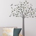 Birds and Tree Branch Wall Decal Set, Floral Harvest Pattern - Etsy