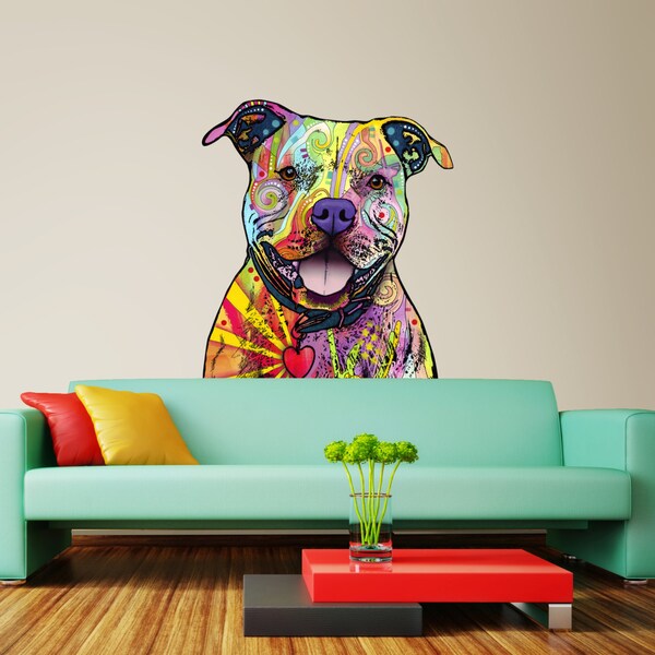 Pit Bull Decal - Etsy