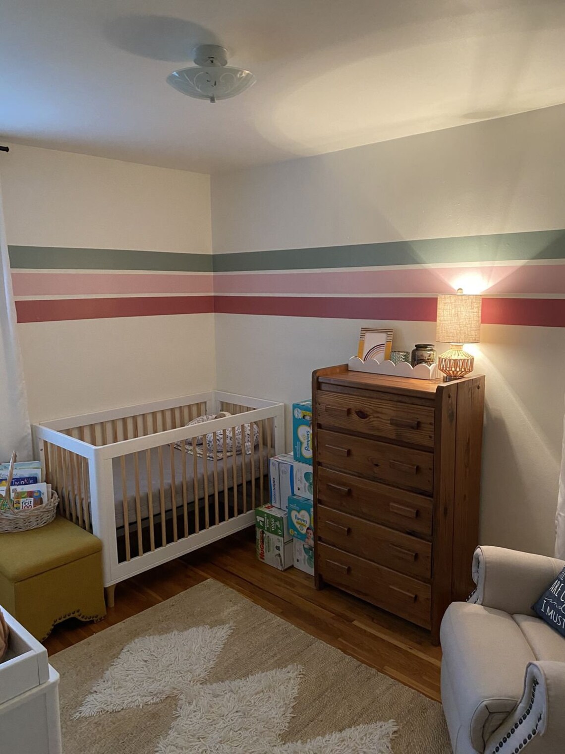 Solid Stripe Wall Decals Multiple Colors & Sizes - Etsy