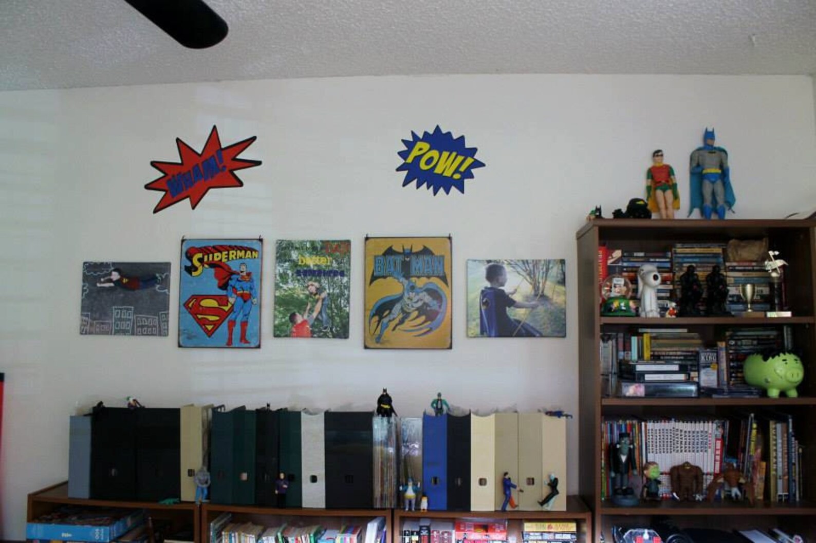 Super Hero Wall Decals Super Hero Party Decor stk1020 | Etsy