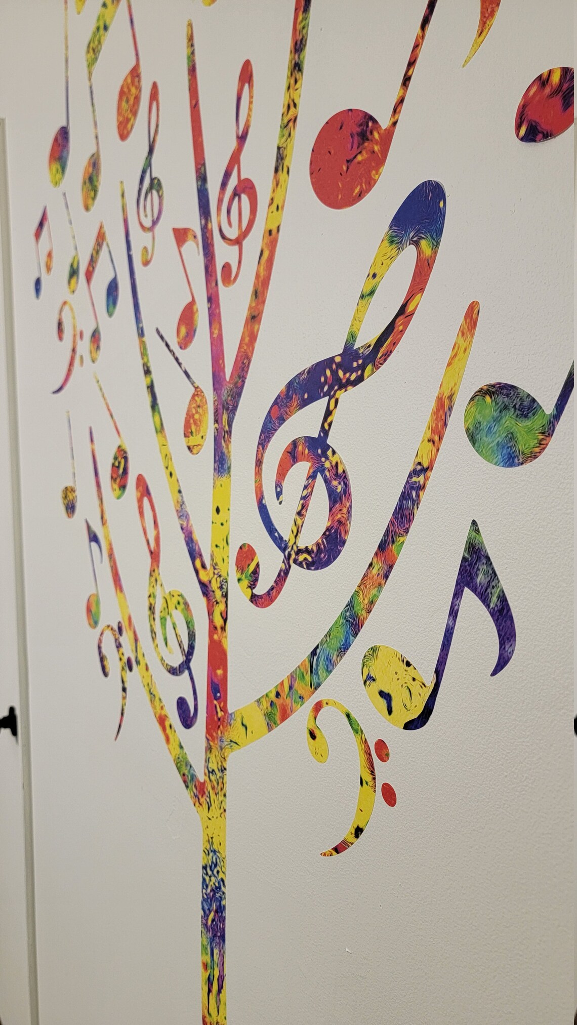 Music Note Tree Wall Decal - Etsy