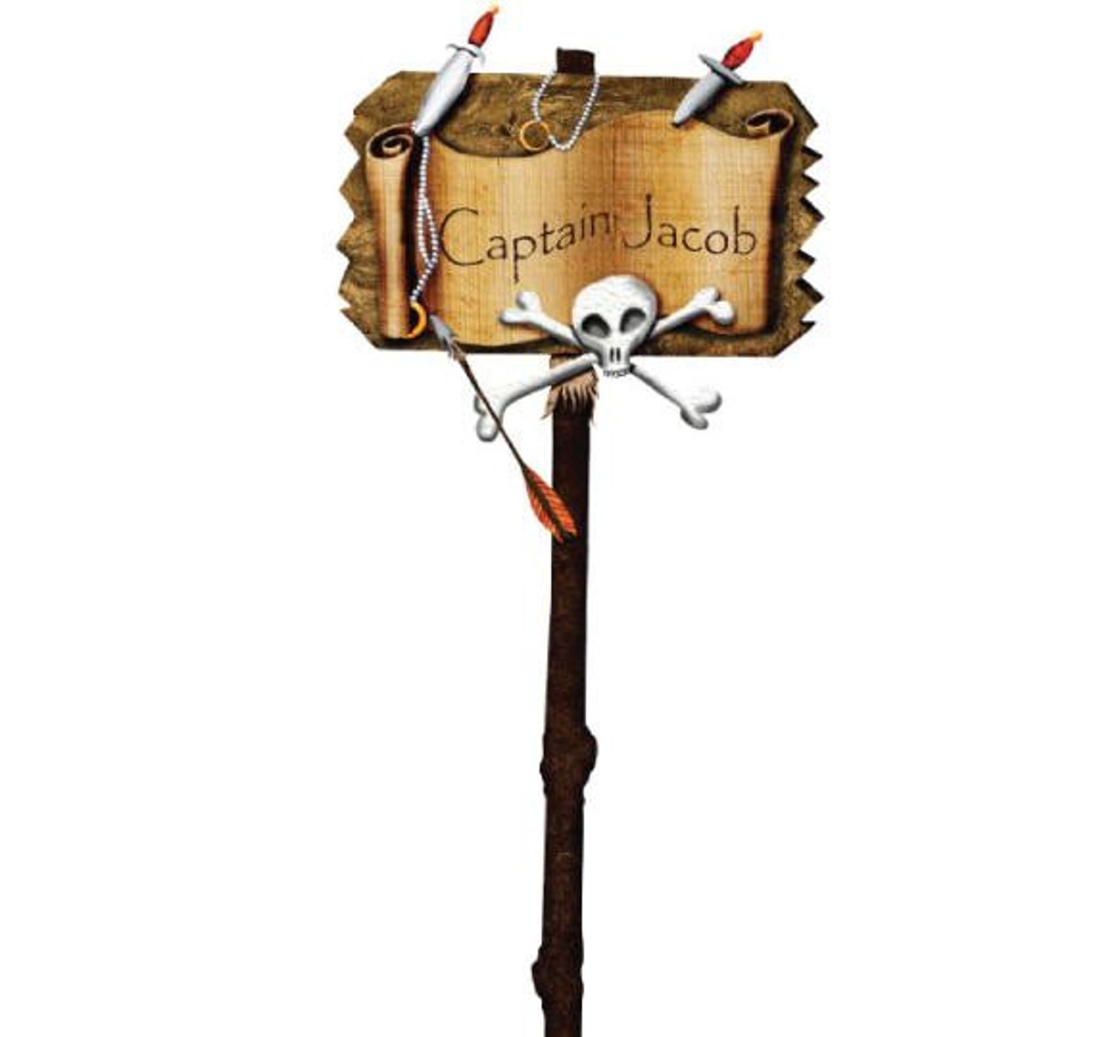 Personalized Pirate Sign Wall Sticker Decal for Boys Room | Etsy