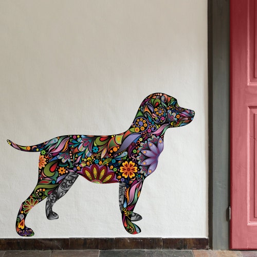 Peeking Lab Labrador Retriever Decal - Etsy