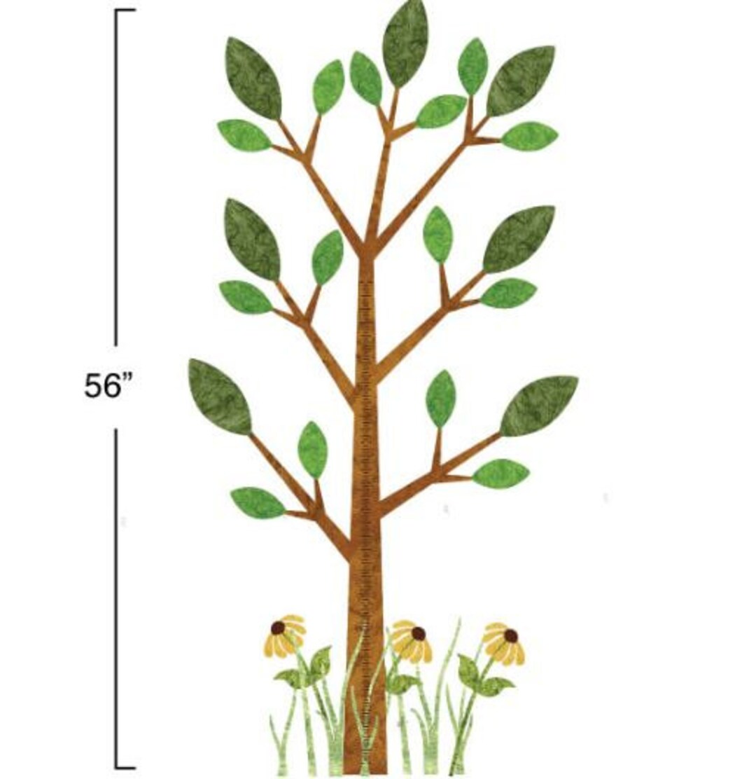 Forest Tree Growth Chart Wall Sticker Decal for Kids Room - Etsy