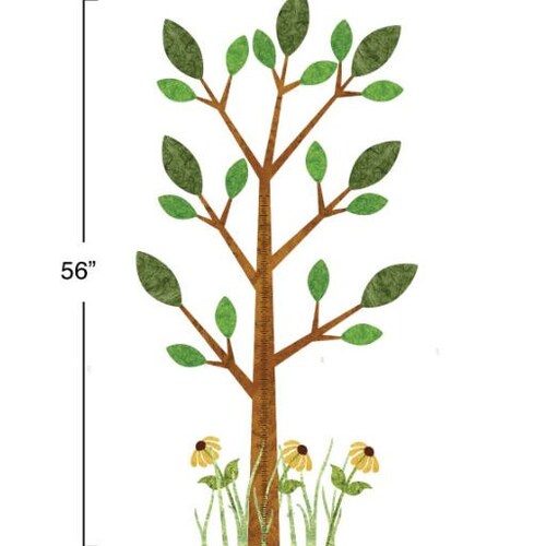 Kids Growth Chart Tree Children's Vinyl Wall Sticker - Etsy