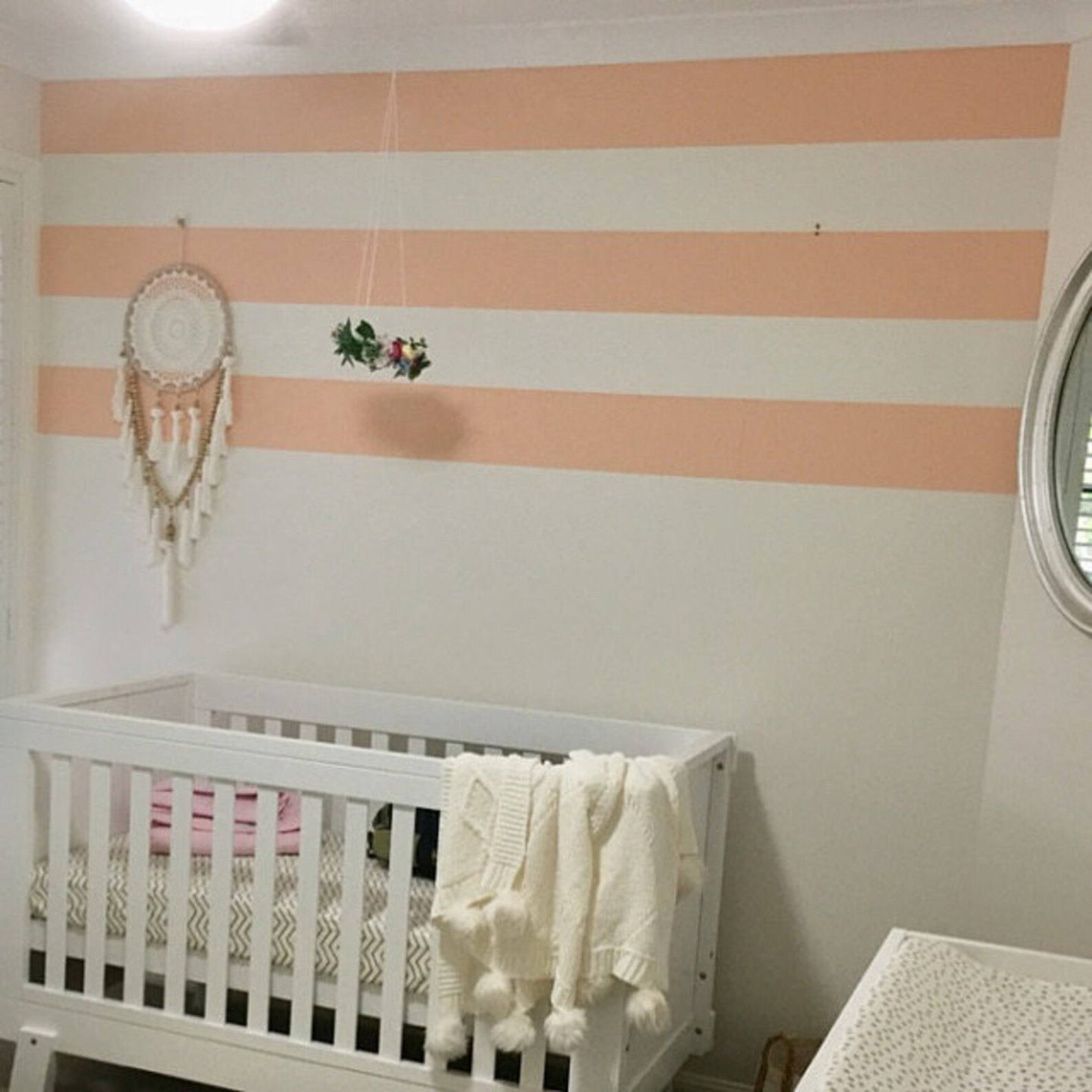 Solid Stripe Wall Decals Multiple Colors & Sizes - Etsy