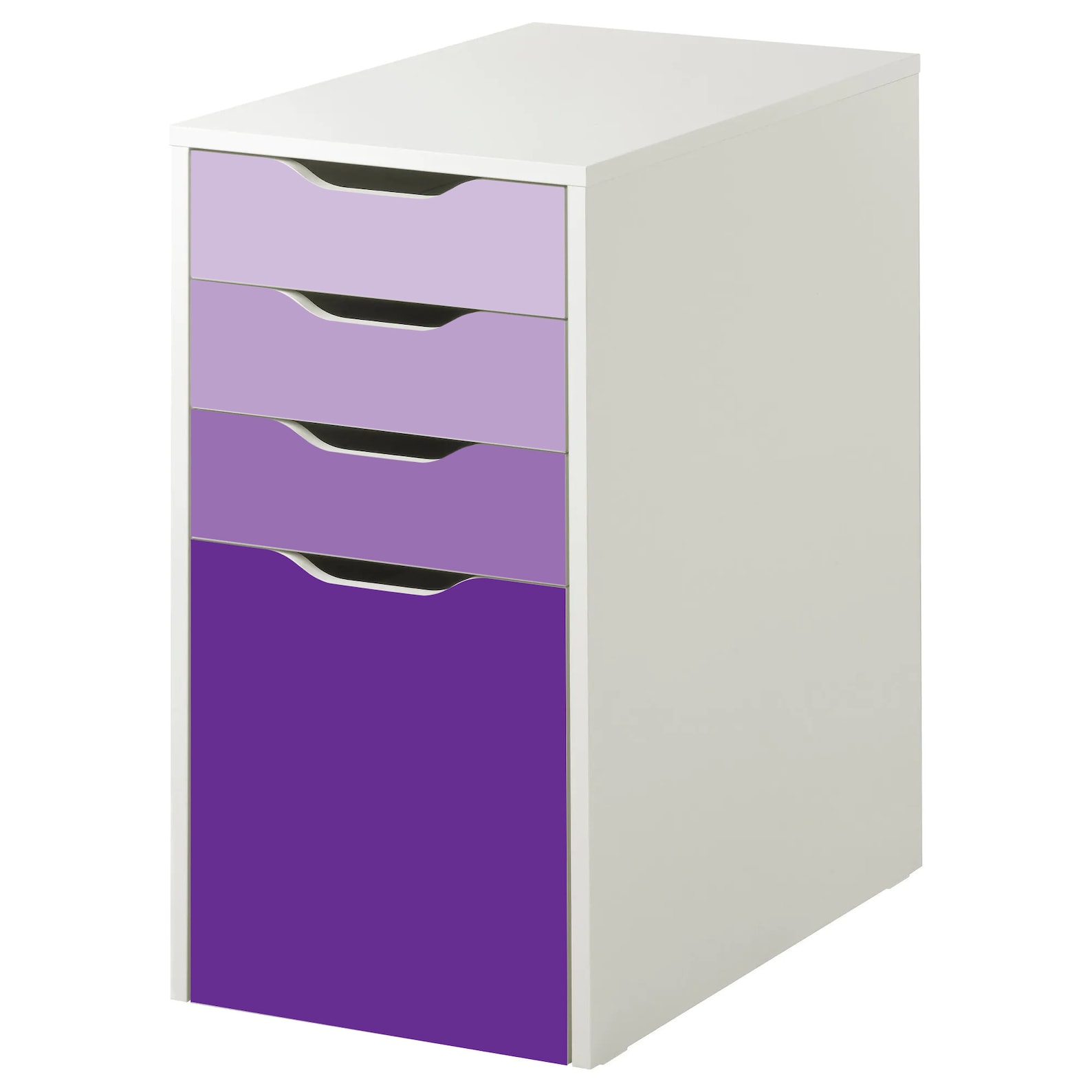 Purple Ombre Pattern Decal Set for IKEA Alex Drawer Unit (furniture NOT ...