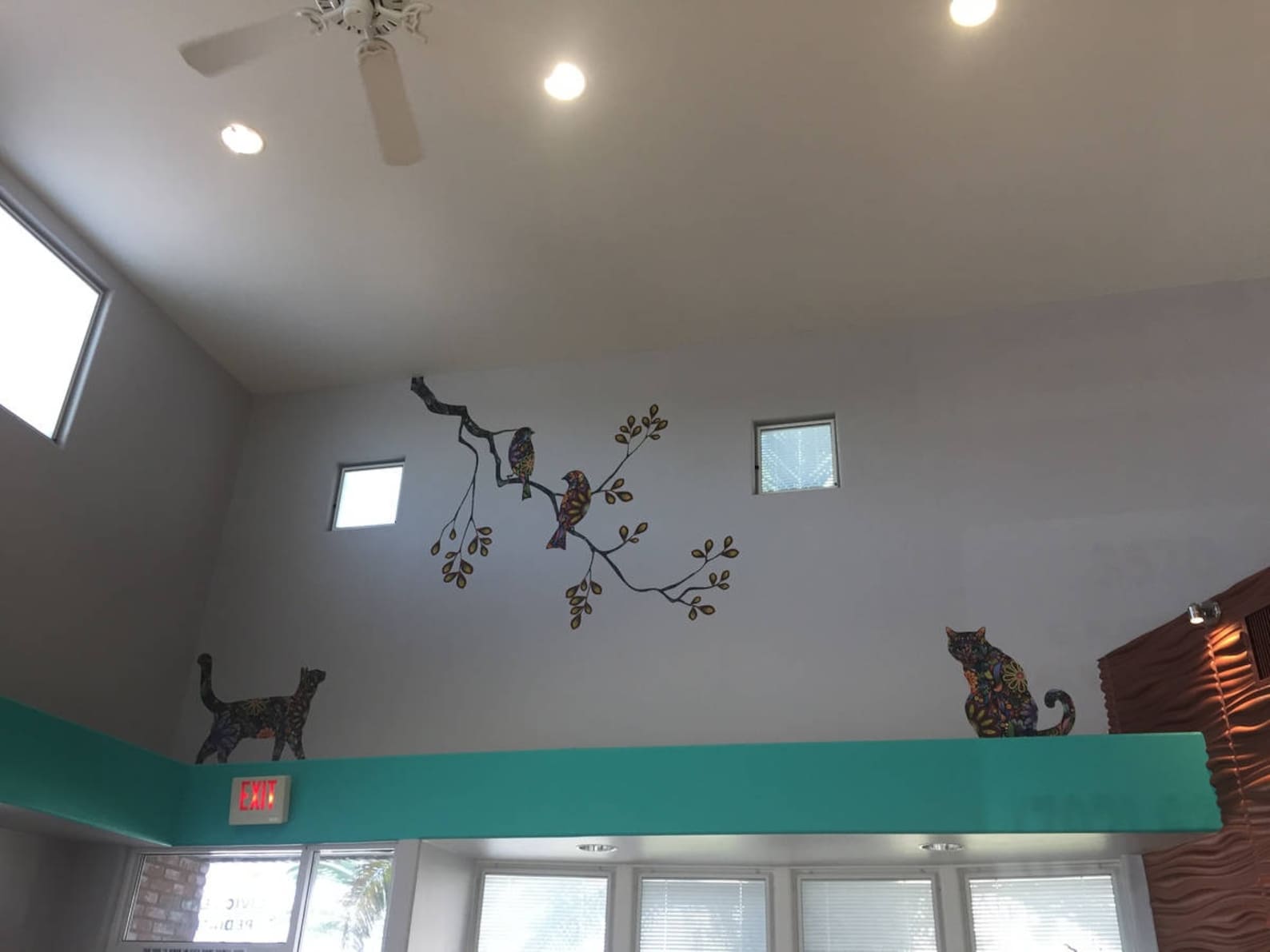 Cat Decals Set of 3 Cat Wall Stickers Peel and Stick - Etsy Australia