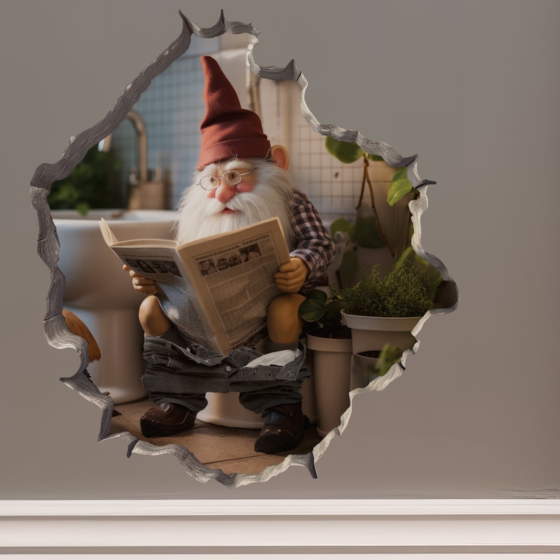 Bathroom Gnome - Etsy