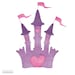 Princess Castle Wall Sticker Decal for Princess Mural - Etsy