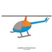 Helicopter Wall Decal Sticker for Transportation or Aviation - Etsy